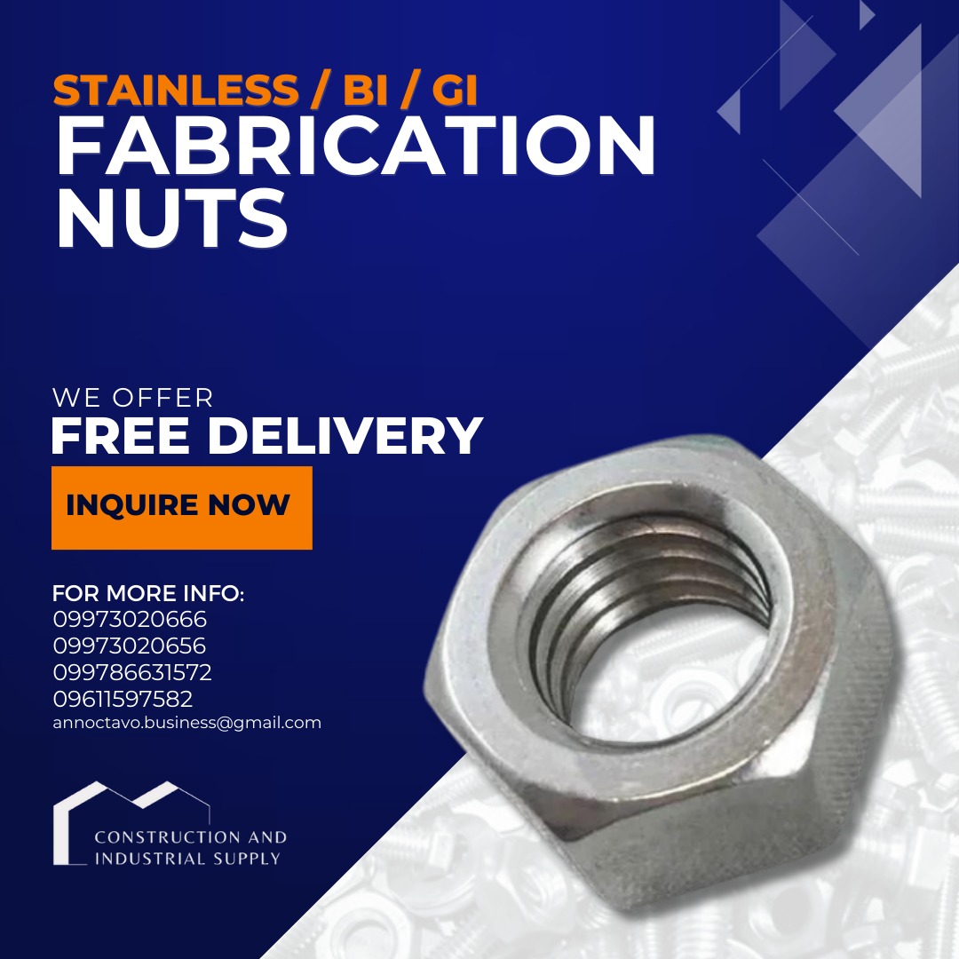 Nuts Fabrication | Washer | Nut Manufacturing | Metal Nuts | Metal Nut ...
