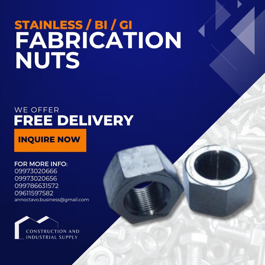 Nuts Fabrication | Washer | Nut Manufacturing | Metal Nuts | Metal Nut ...