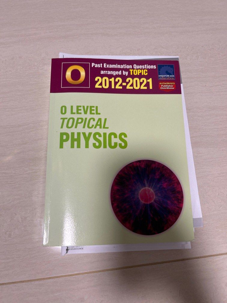 O Level Topical Physics Ten Years Series, Hobbies & Toys, Books ...