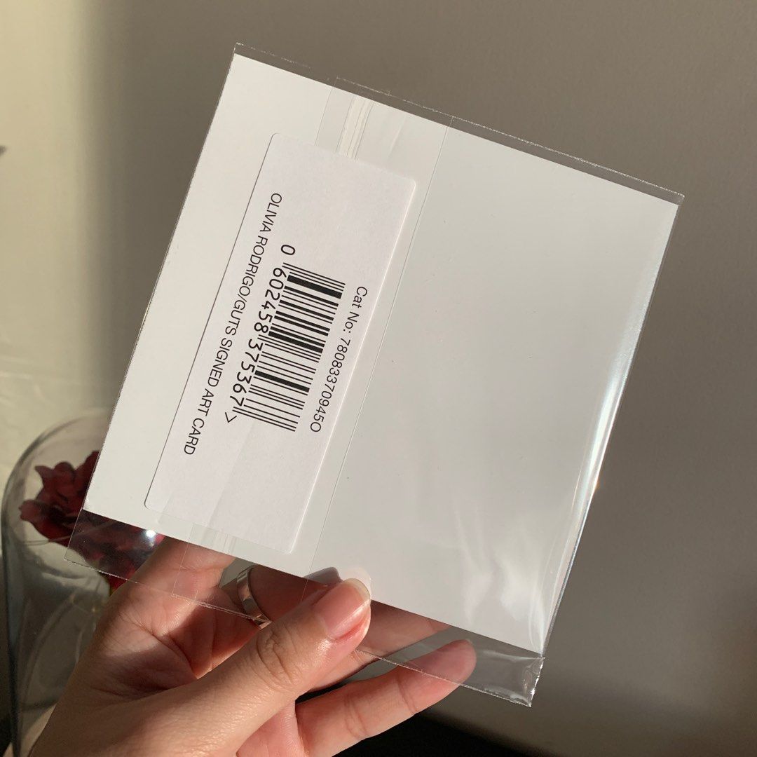 Olivia Rodrigo Signed Guts, Hobbies & Toys, Music & Media, CDs & DVDs ...