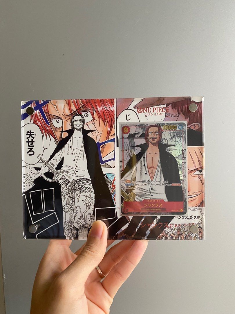 ONE PIECE OP-01 MANGA SHANKS [COMES W SPECIAL FRAME], Hobbies & Toys ...