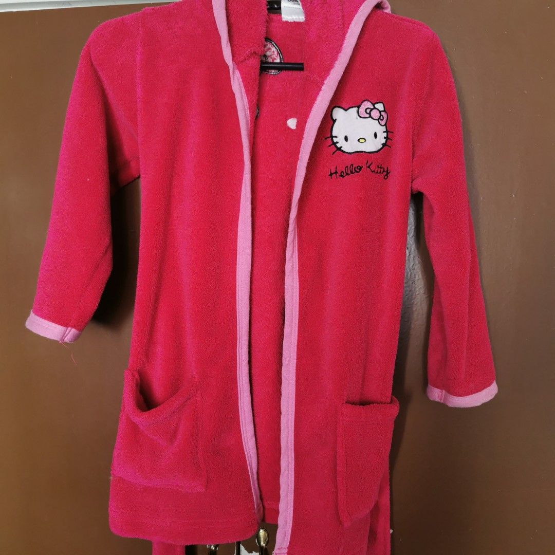 Orig Sanrio Hello Kitty Bath Robe for Kids, Babies & Kids, Babies ...