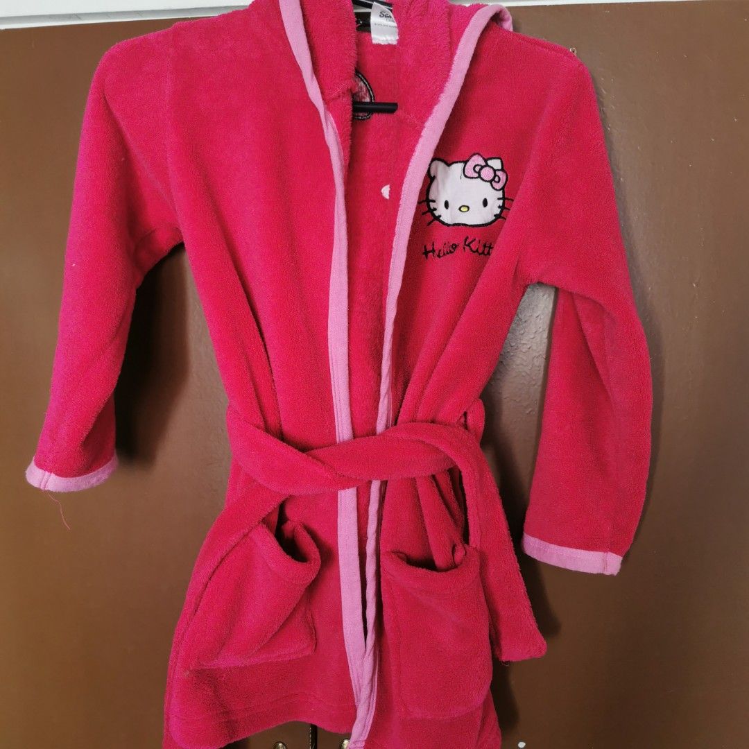 Orig Sanrio Hello Kitty Bath Robe for Kids, Babies & Kids, Babies ...