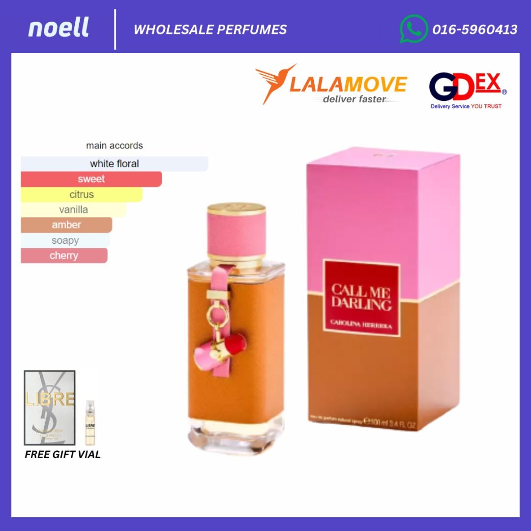 [ORIGINAL] AUTHENTIC READY STOCK CAROLINA HERRERA CALL ME DARLING EDP ...