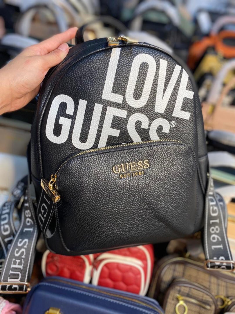 Original Guess Bagpack, Women's Fashion, Bags & Wallets, Backpacks on ...