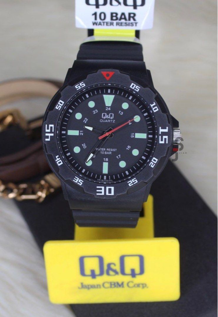 Original Q&Q Sports Analog Waterproof Watch VR18J002Y, Men's Fashion ...