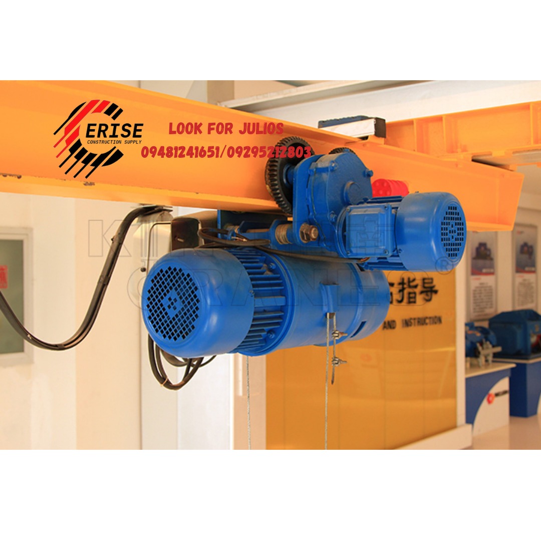 Overhead Electric Hoist 3phase w/ Motorized Travelling Trolley (0 ...