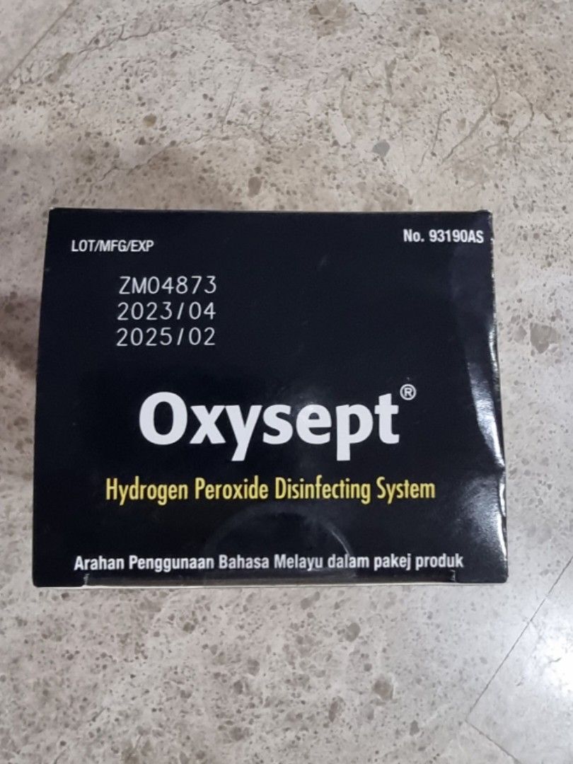 OXYSEPT Contact Lens Multipurpose Solution (360 ml/box) Lens ...