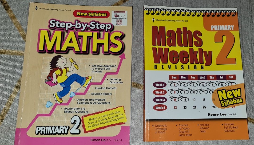 P2 (primary 2) Maths revision step by step, maths weekly, Hobbies ...
