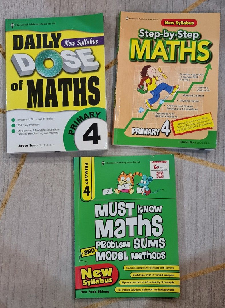 P4, primary 4, Daily dose of maths, step by step, must know maths ...