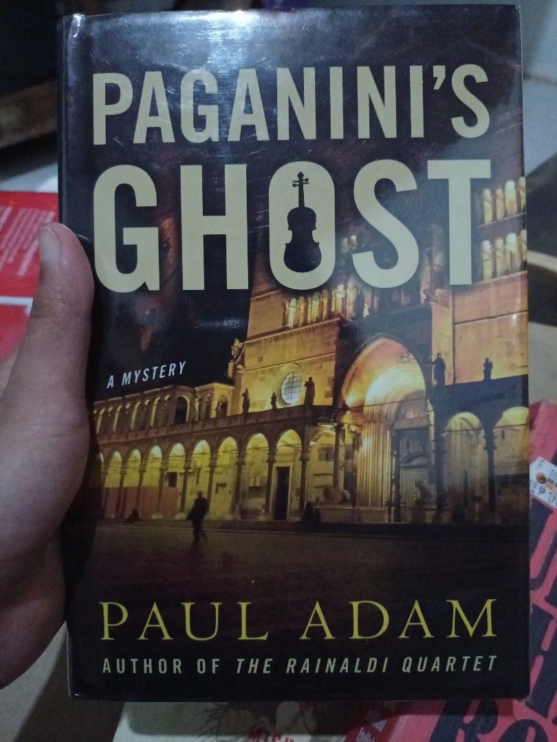 Paganini's Ghost by Paul Adam, The Revenant by Michael Punke and Bring ...