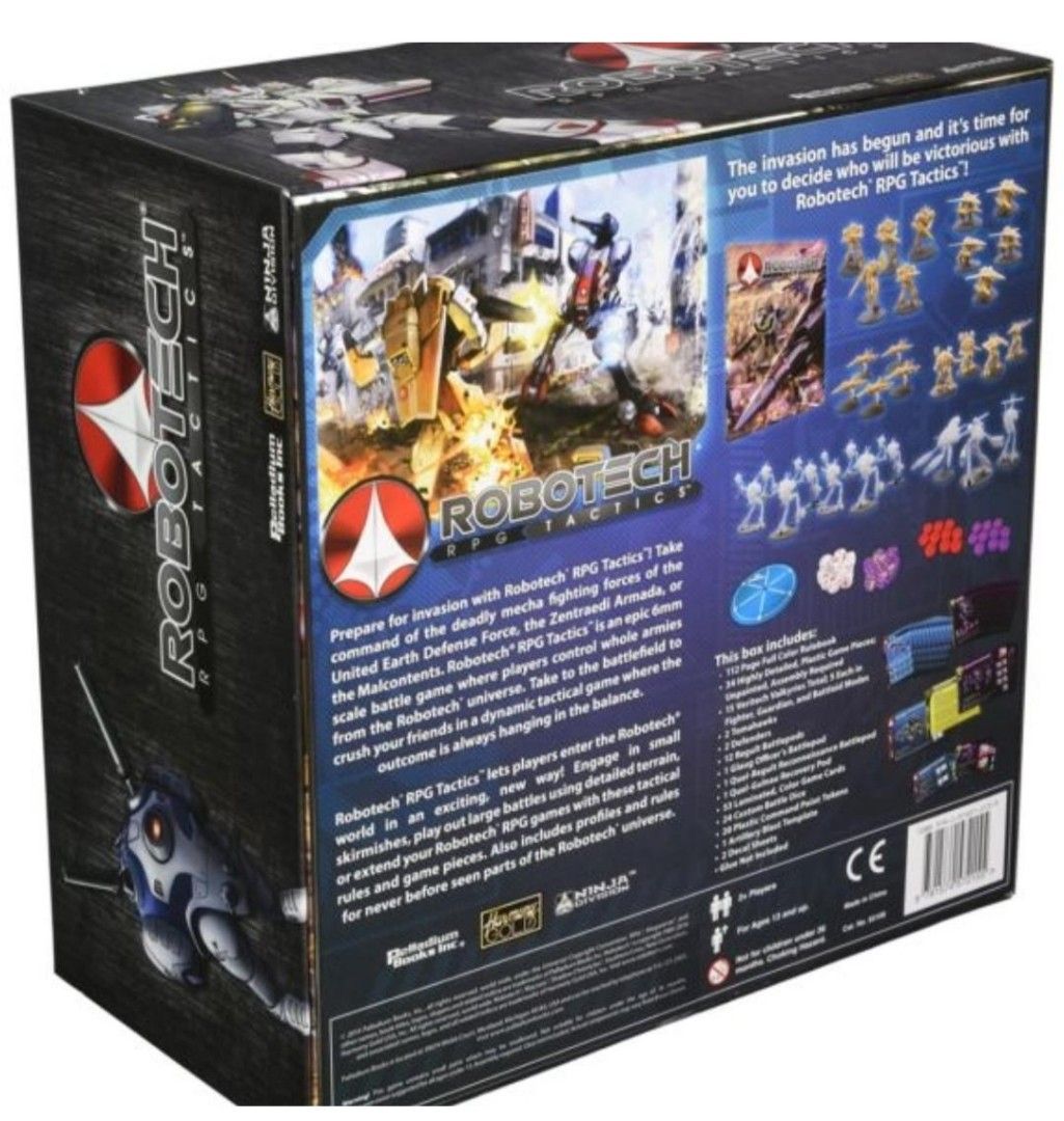 Palladium Books Robotech RPG Tactics Board Game, Hobbies & Toys, Toys ...