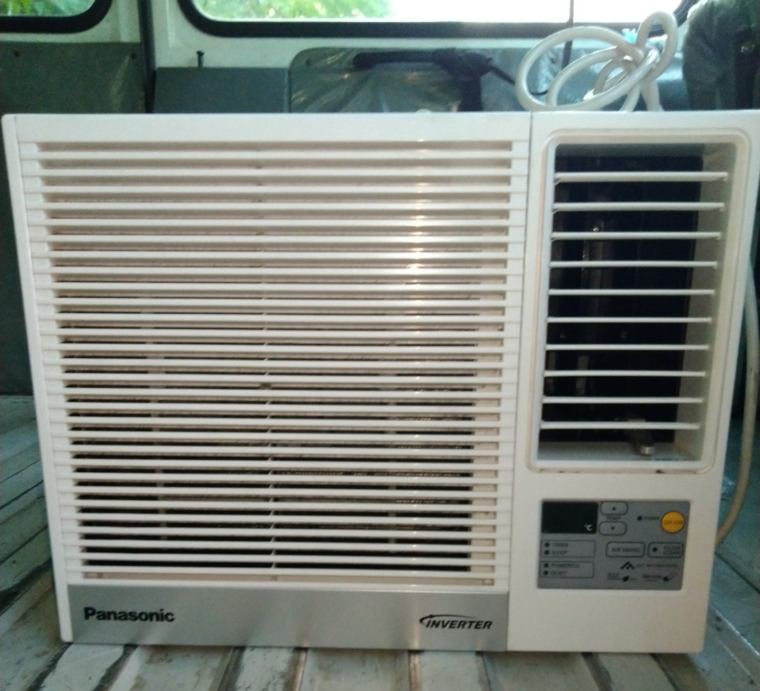 1HP Panasonic CW-U921JPH INVERTER Window Type Aircon Slightly Used - vs ...