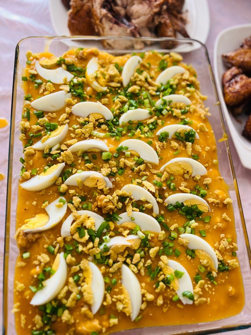 Pansit Palabok, Food & Drinks, Rice & Noodles on Carousell