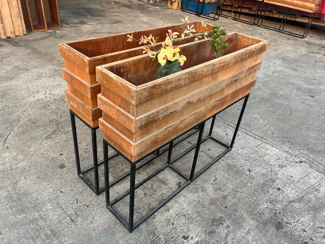 Planter Flower Bouquet Display Stand Rack Bunga Pot Holder, Furniture ...