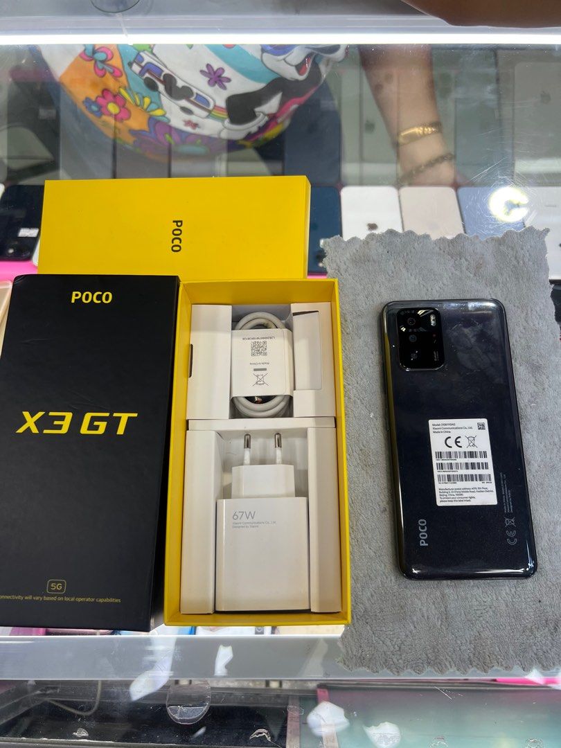 POCO X5 GT 5G 8/256gb with 67W Charger and Box, Mobile Phones & Gadgets, Mobile Phones, Android ...