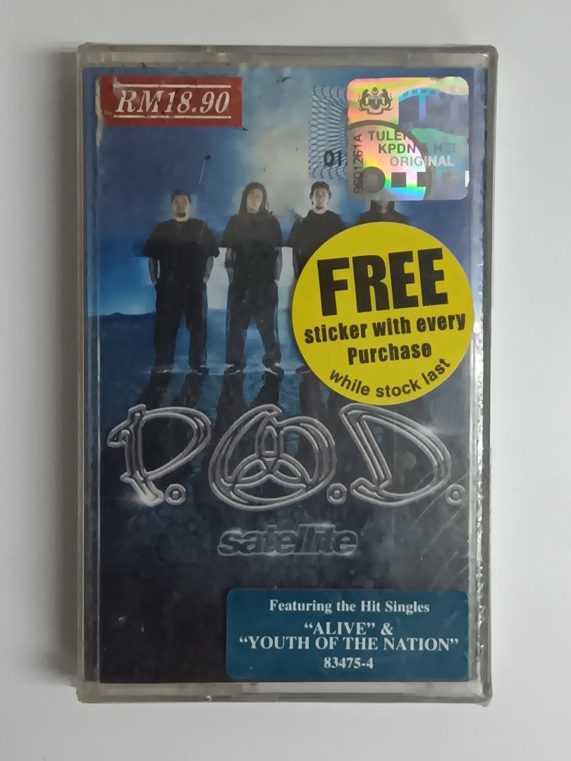 P.O.D. - Satellite - Malaysia Edition Cassette (Brand New Sealed ...