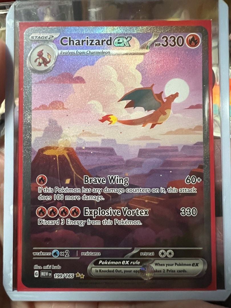Pokemon 151 Charizard ex SIR 199/165, Hobbies & Toys, Toys & Games on ...