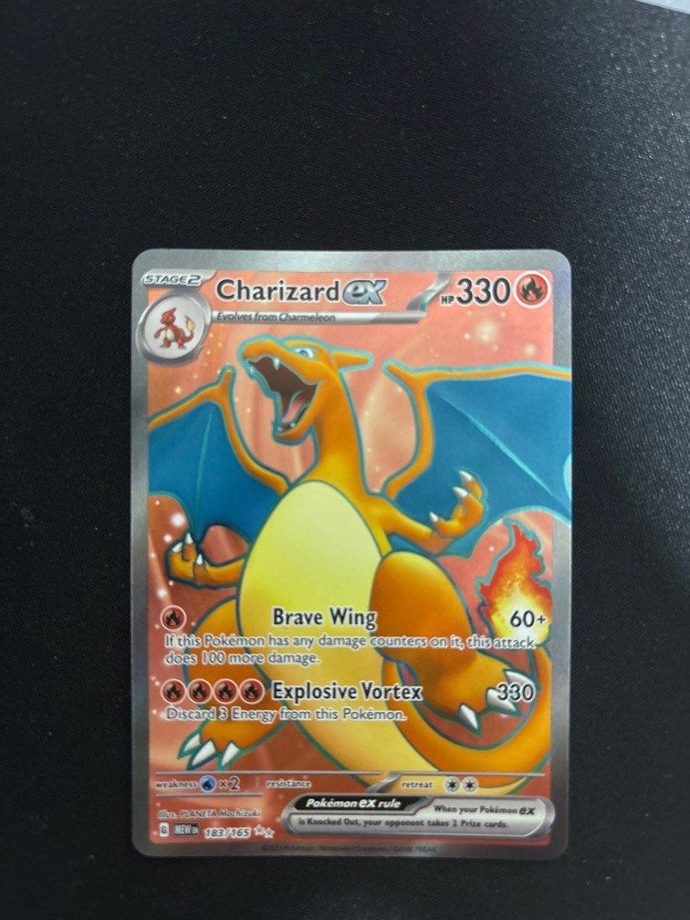 Pokemon 151 FA Charizard, Hobbies & Toys, Toys & Games on Carousell
