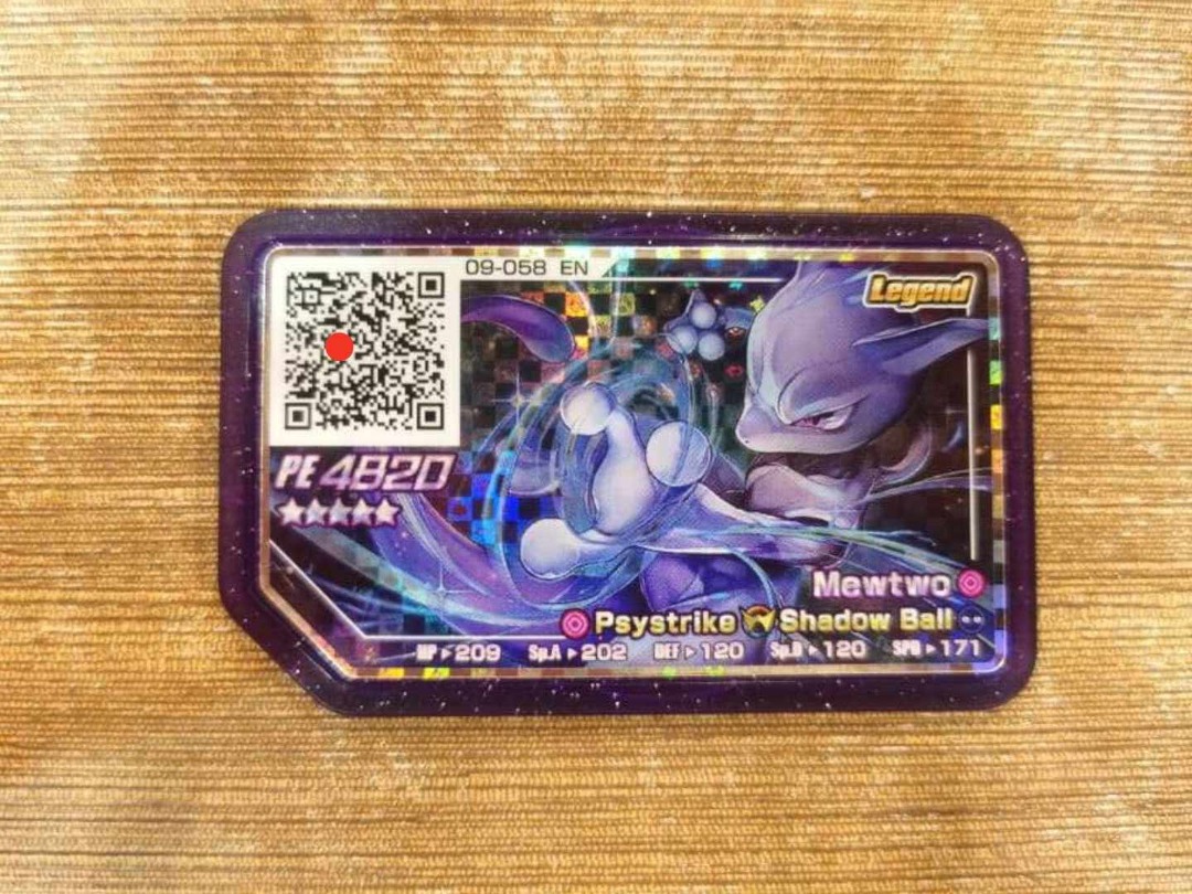 Pokemon Gaole Rush 1 - Mewtwo W Move, Hobbies & Toys, Toys & Games on ...