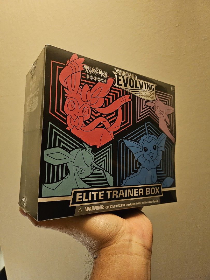 Pokemon Sw&Sh Evolving Skies ETB - Set of 2, Hobbies & Toys, Toys ...