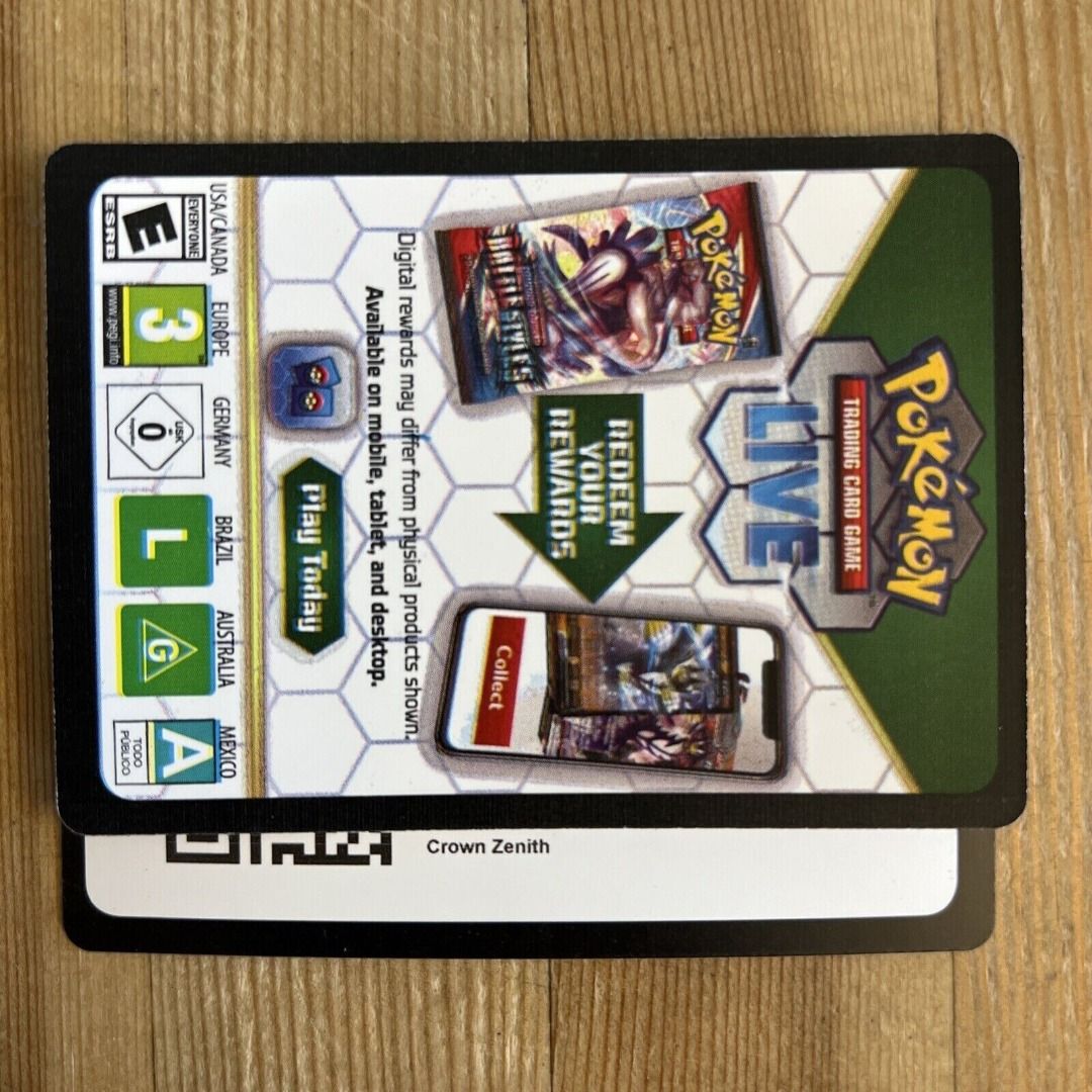 Pokemon TCG Live Code Cards (Sold in bundles of 10x codes), Hobbies ...