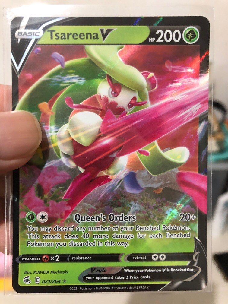 Pokemon Tsareena card, Hobbies & Toys, Toys & Games on Carousell