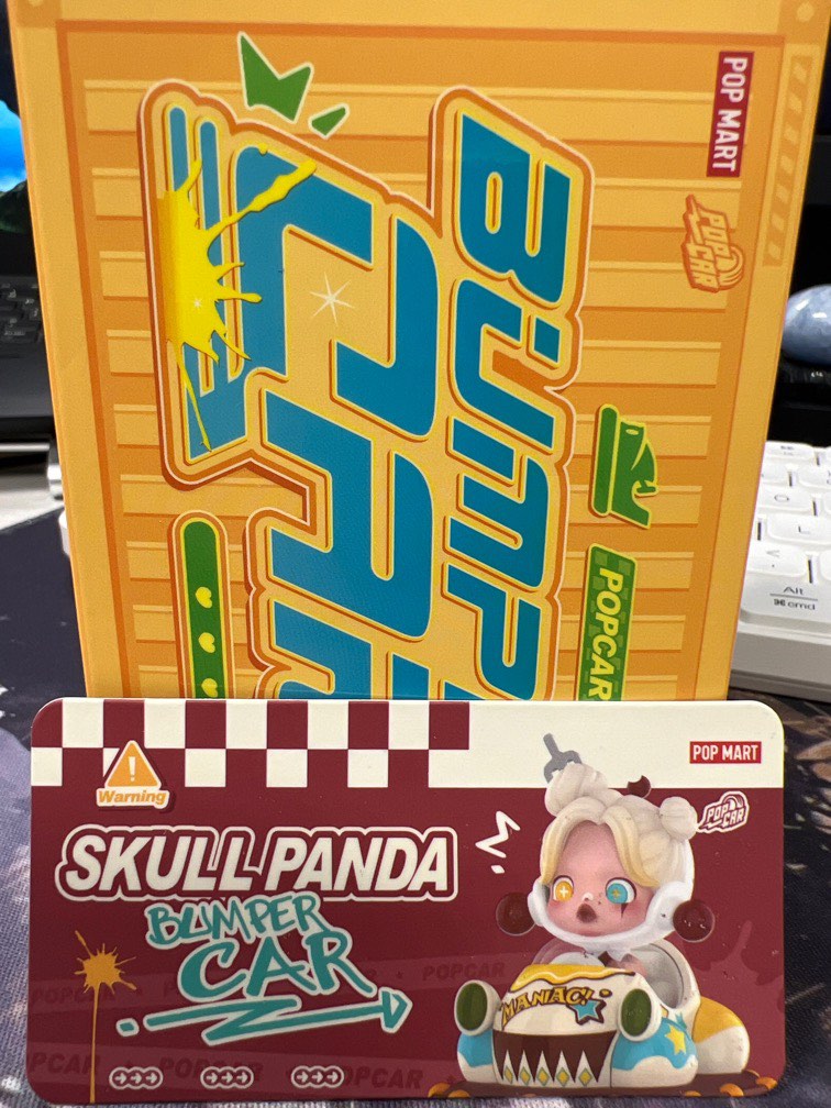 Popcar Bumper Car Skullpanda, Hobbies & Toys, Toys & Games on Carousell