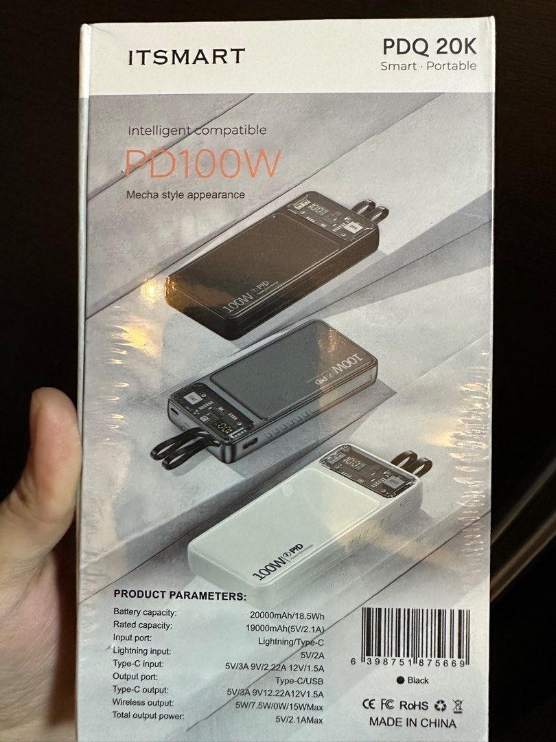 Power Bank 20,000 mAh 100W, Mobile Phones & Gadgets, Mobile & Gadget ...