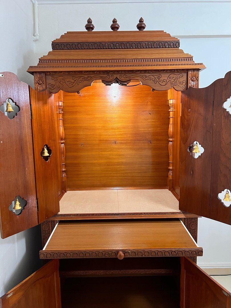 Prayer Altar Cabinet, Furniture & Home Living, Furniture, Shelves ...