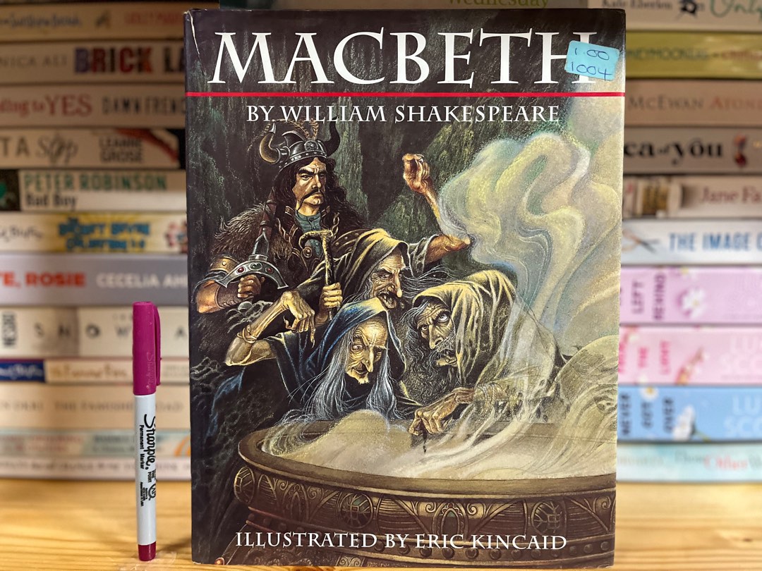 Preloved Illustrated Macbeth by William Shakespeare in Hardcover ...