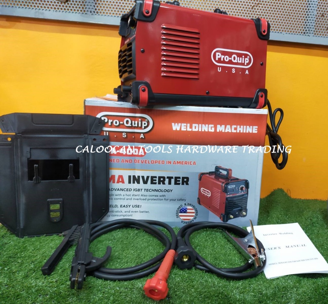 PRO QUIP USA 400A MMA Inverter Welding Machine (MMA-400A), Commercial ...