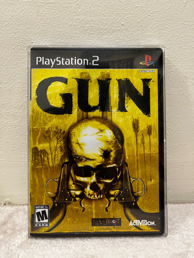 PS2 GUN PLAYSTATION 2, Video Gaming, Video Games, PlayStation on Carousell