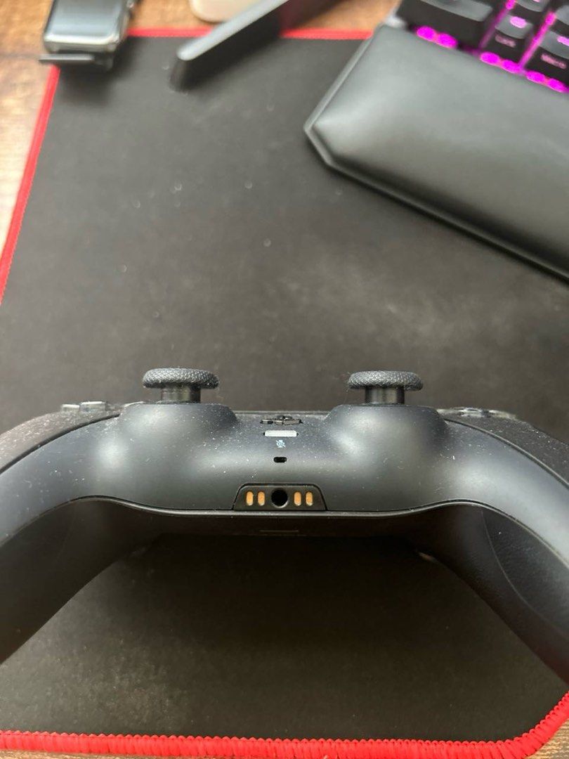 PS5 All black controller, Video Gaming, Gaming Accessories, Controllers ...