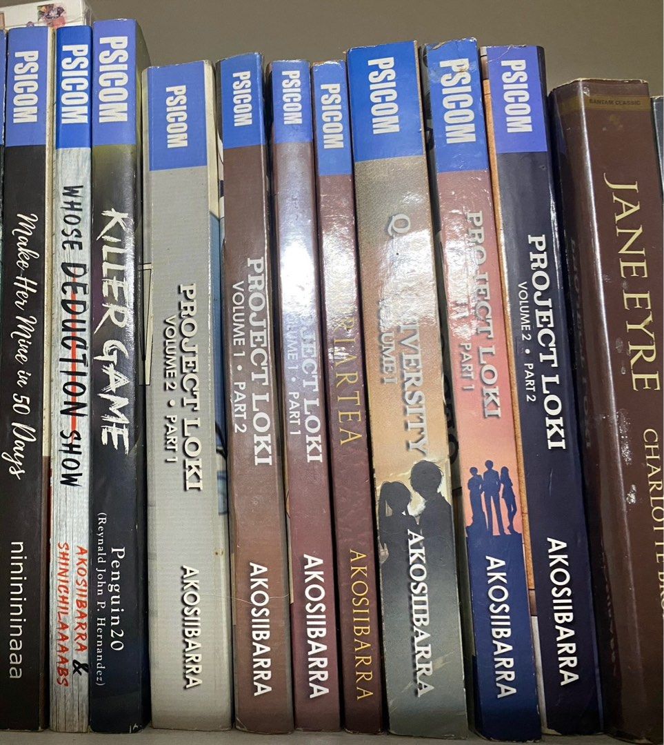 PSICOM BOOKS, Hobbies & Toys, Books & Magazines, Fiction & Non-Fiction ...