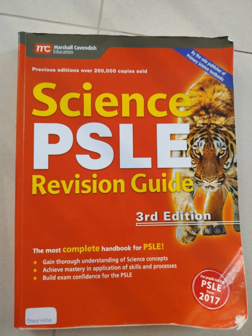 PSLE Science Revision Guide, Hobbies & Toys, Books & Magazines ...