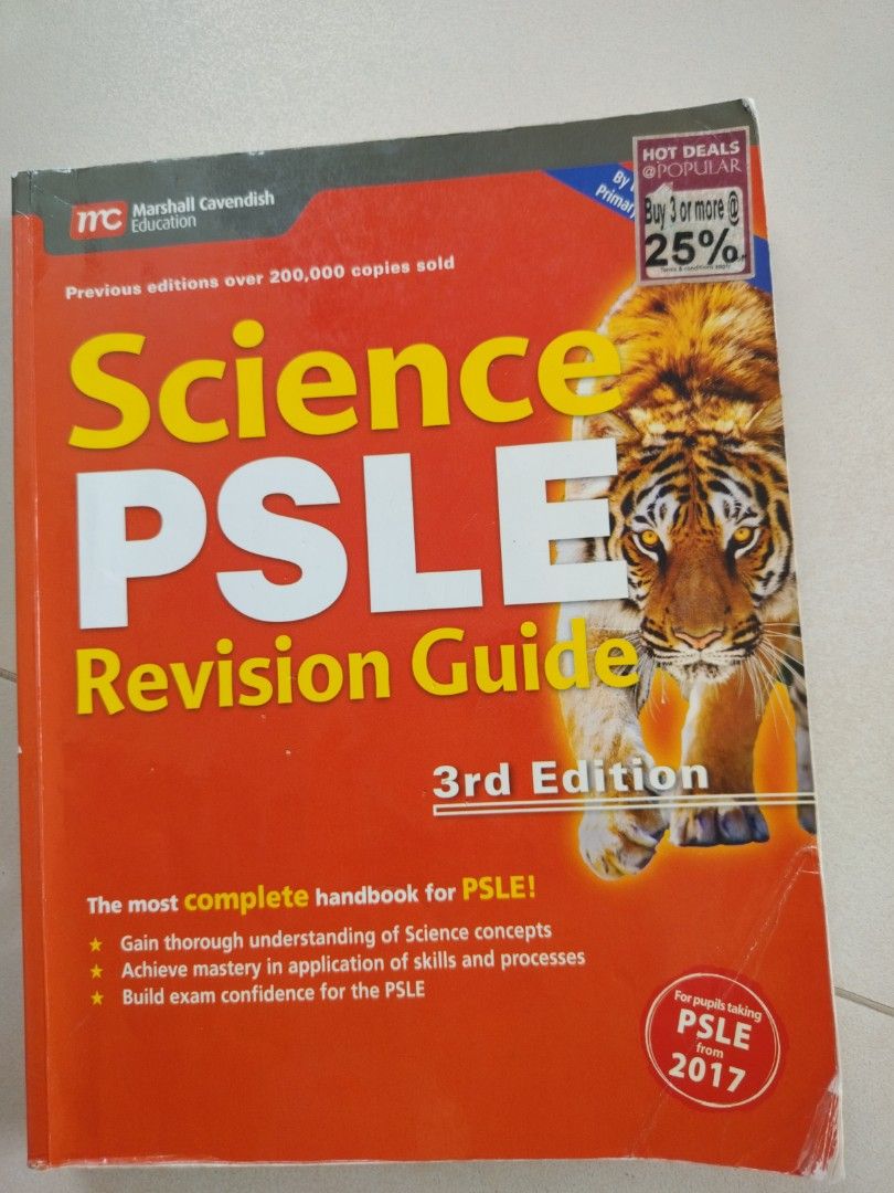 PSLE Science Revision Guide, Hobbies & Toys, Books & Magazines ...
