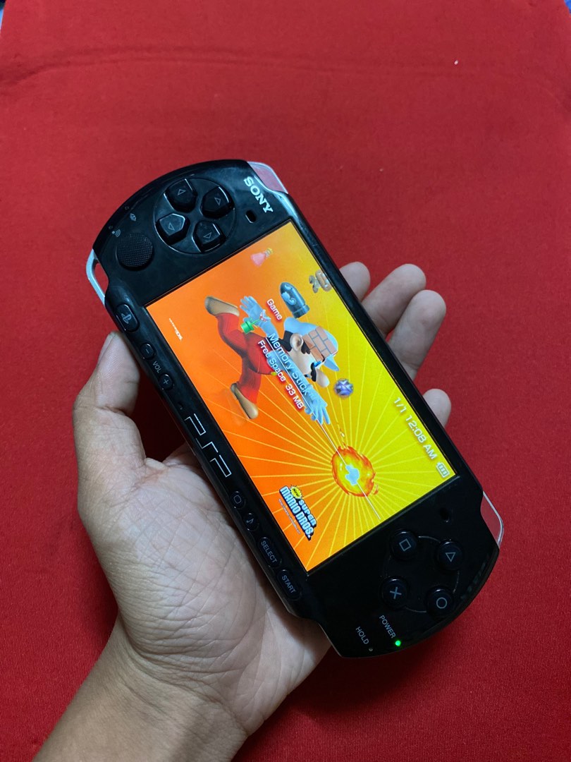 PSP 3000 SLIM, Video Gaming, Video Game Consoles, PlayStation on Carousell