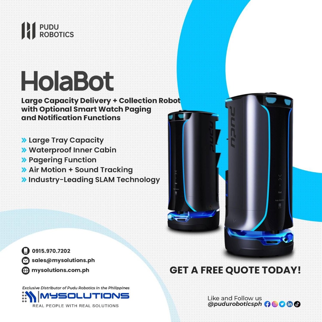 PUDU ROBOTICS HOLABOT DELIVERY ROBOT, Computers & Tech, Office ...