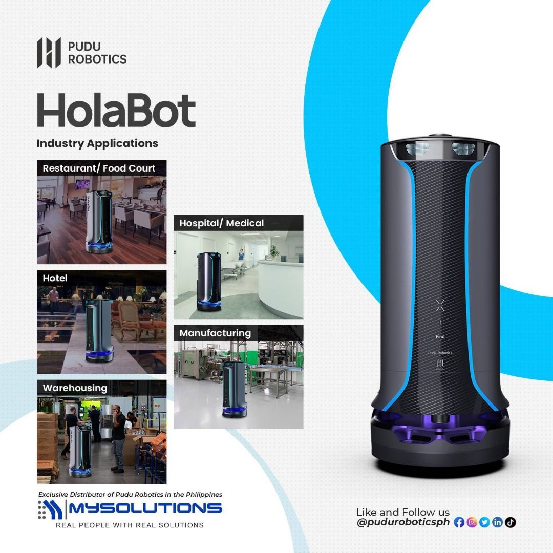 PUDU ROBOTICS HOLABOT DELIVERY ROBOT, Computers & Tech, Office & Business Technology on Carousell