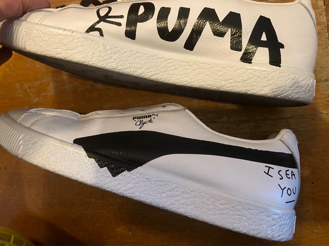 PUMA CLYDE SHANTELL MARTIN limited Edition, Men's Fashion, Footwear ...