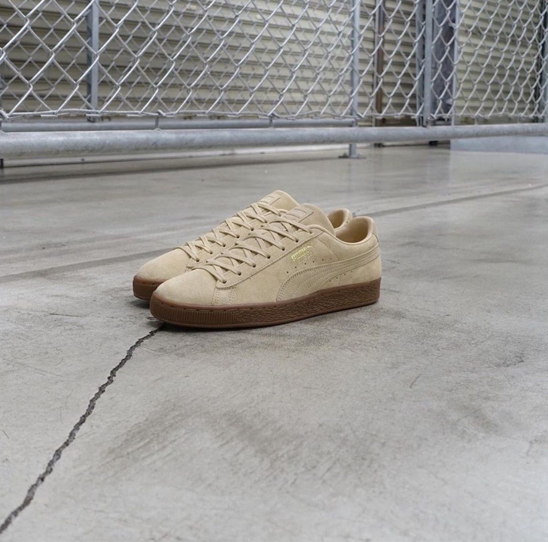 Puma Suede Pebble Gum, Men's Fashion, Footwear, Sneakers on Carousell