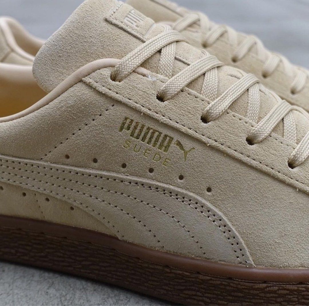 Puma Suede Pebble Gum, Men's Fashion, Footwear, Sneakers on Carousell