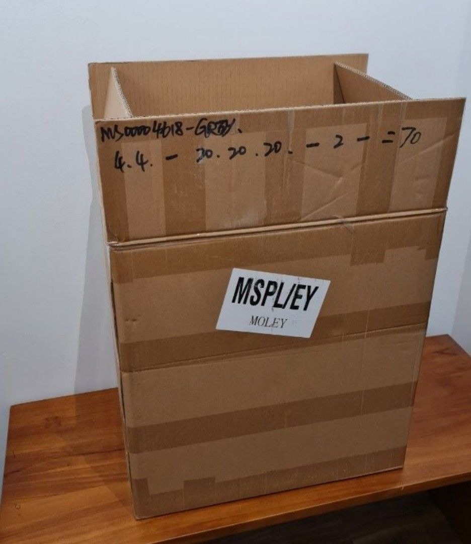 Quality carton box for shifting moving house [Thick twin wall] S$1.20 ...
