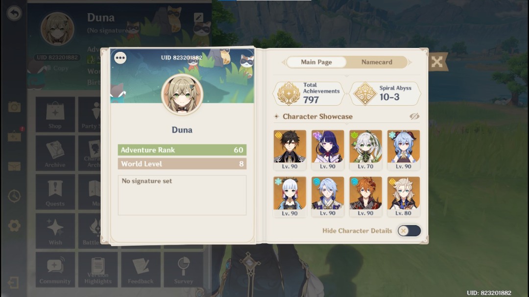 RARE GENSHIN IMPACT ACCOUNT, Video Gaming, Video Games, Others on Carousell