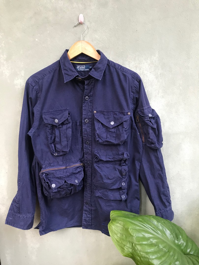 RARE POLO RALPH LAUREN TACTICAL MULTIPOCKET LAMPO ZIPPER, Men's Fashion, Coats, Jackets and ...