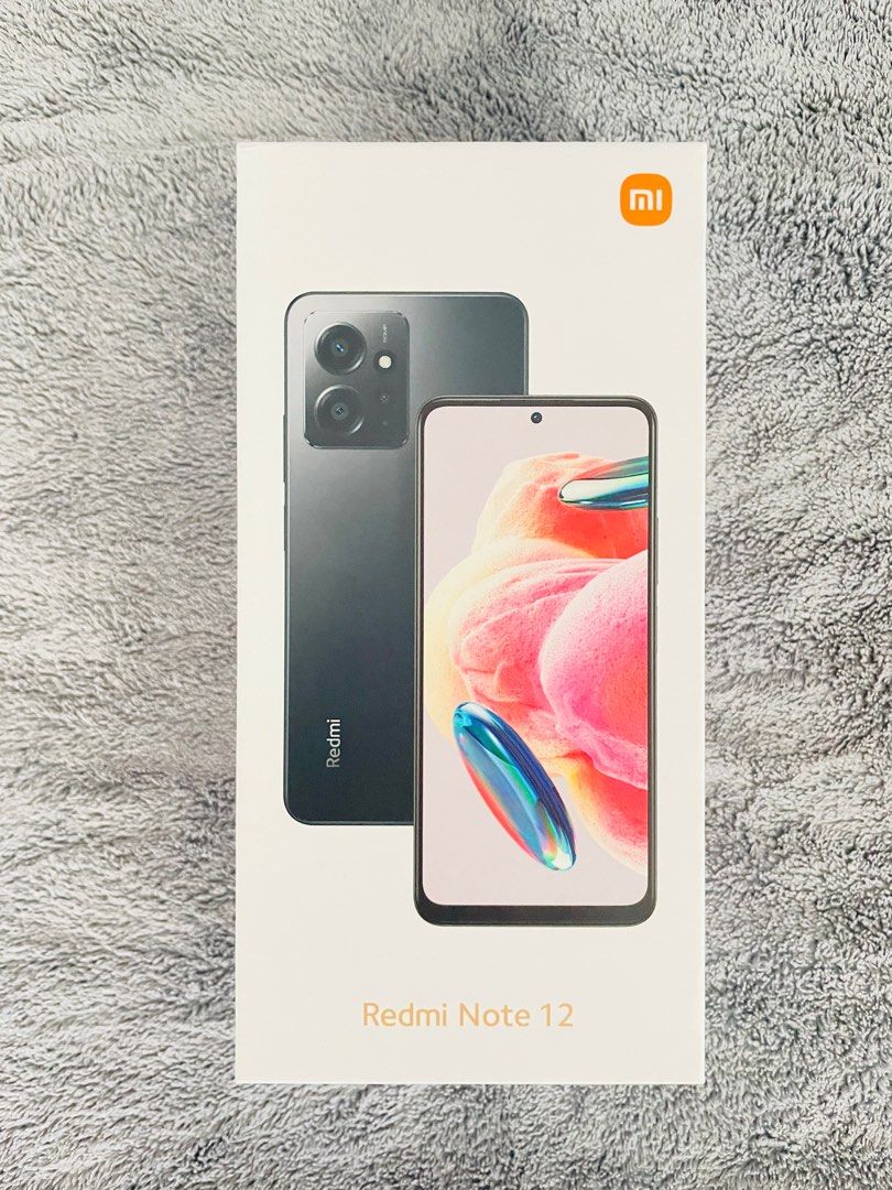 Redmi Note 12 Matte Black 256GB, Mobile Phones & Gadgets, Mobile Phones ...