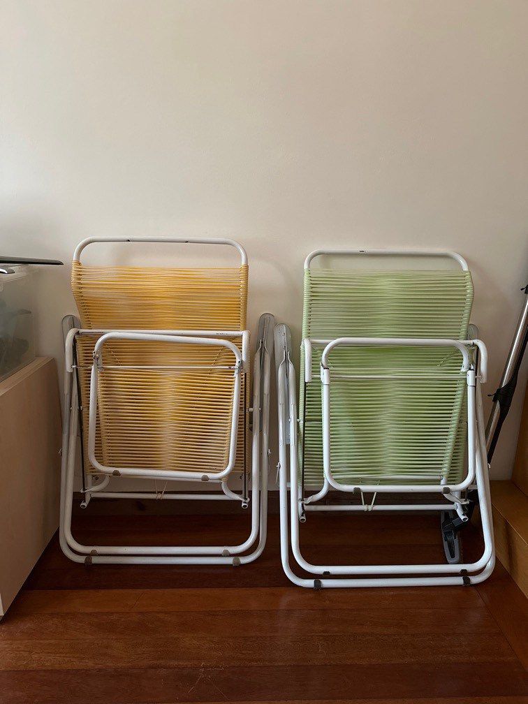 Relaxing lazy chair PVC, Furniture & Home Living, Furniture, Chairs on ...