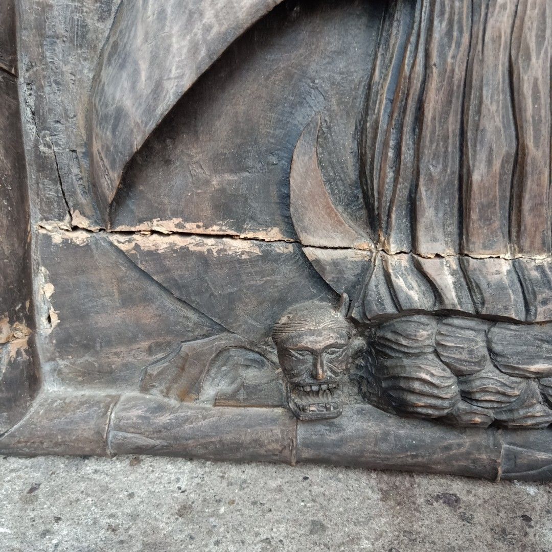 Relleve " Virgen de La Luz"/"Nuestra Señora de Salvacion, Hobbies & Toys, Memorabilia ...