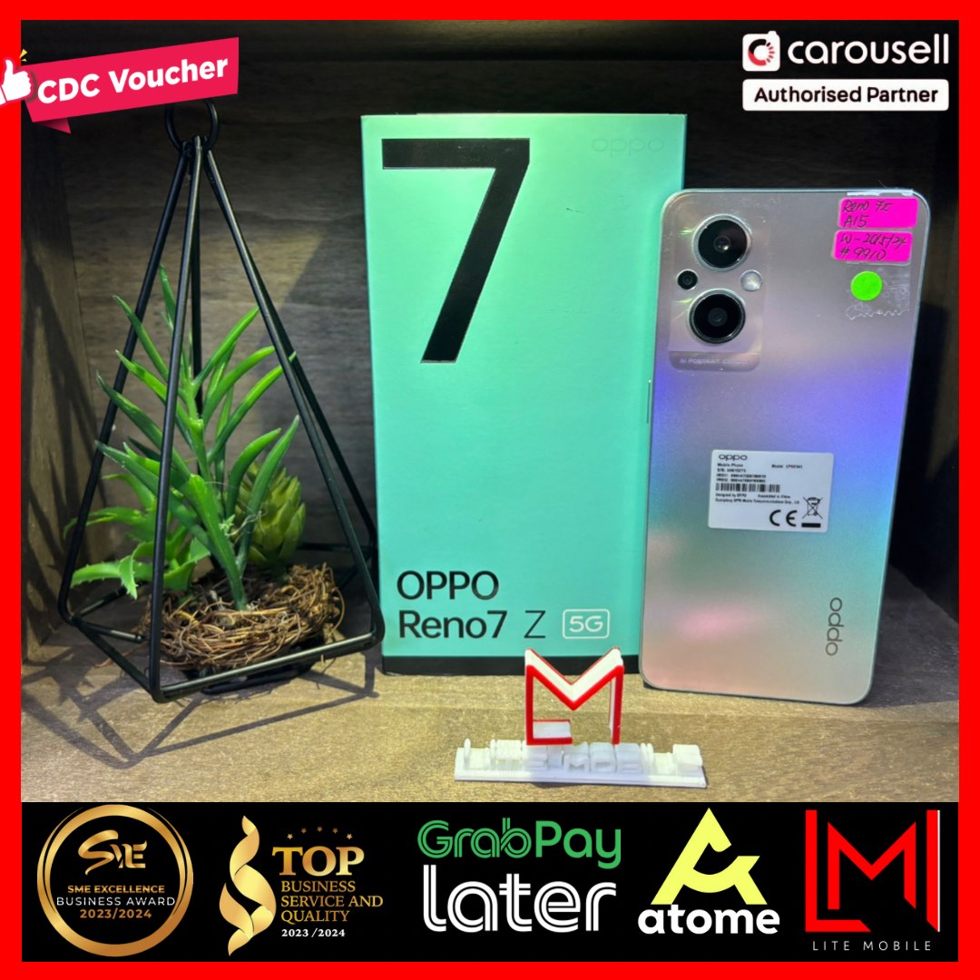 Reno 7Z 5G Rainbow 128GB, Mobile Phones & Gadgets, Mobile Phones ...